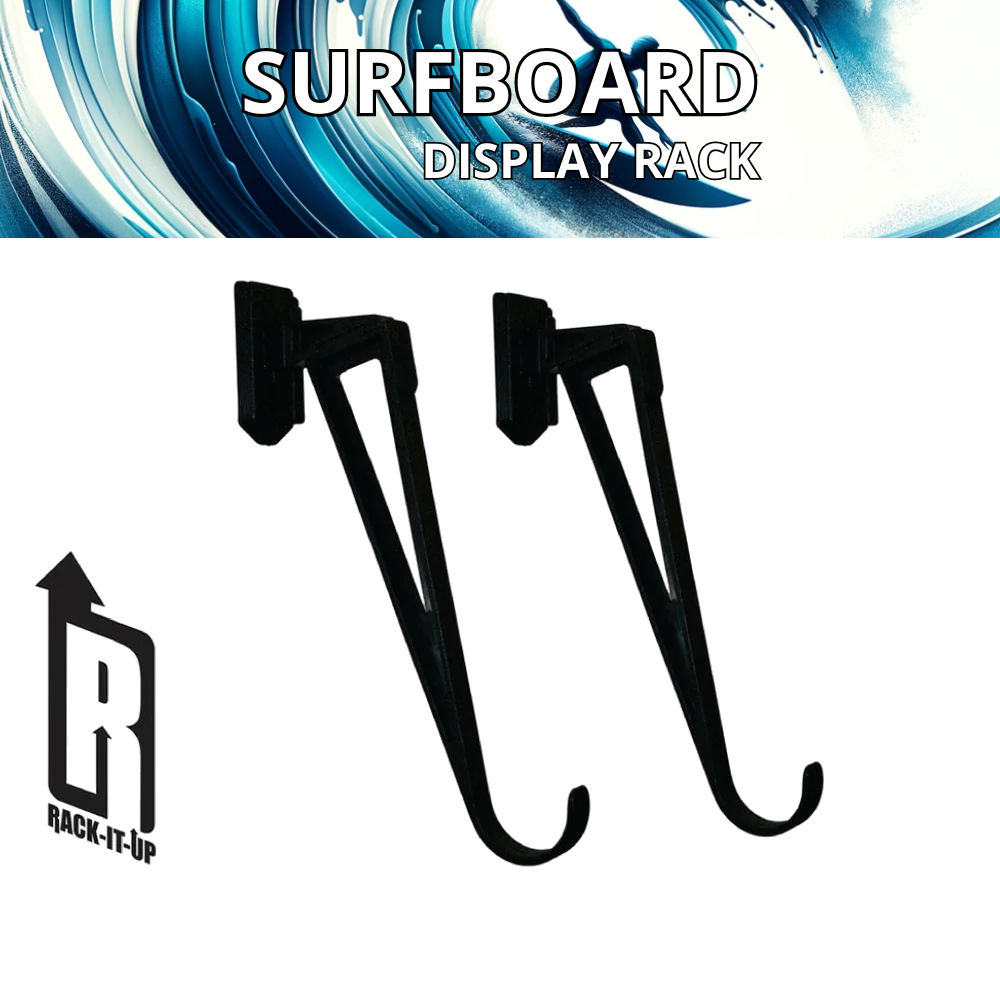 Surfboard Display Rack - Stylish and Secure - Australian Made – RACK-IT-UP